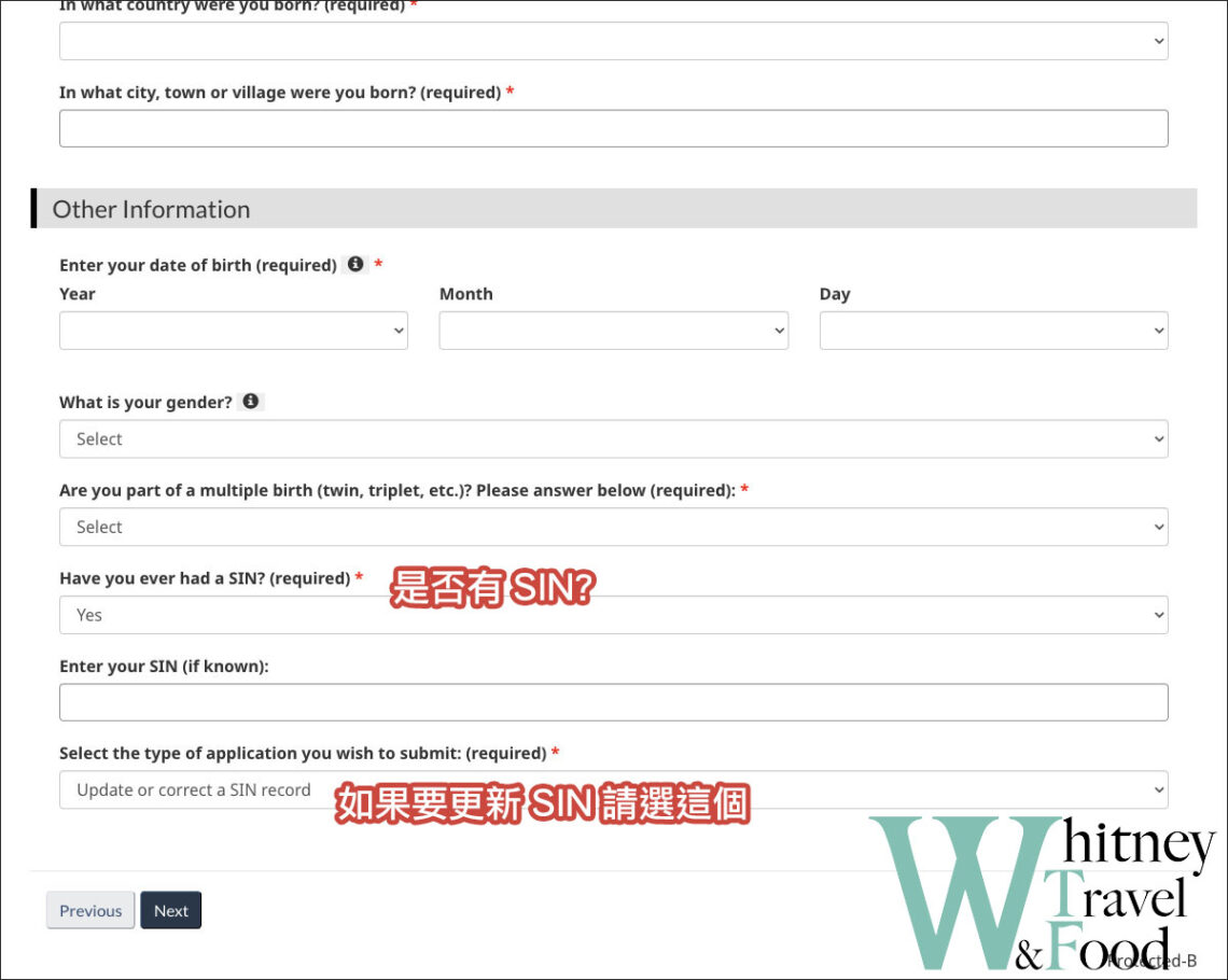 加拿大工作必备-社会保险号码SIN申请方式&首次CRA报税方式 | Whitney's Travel & Food