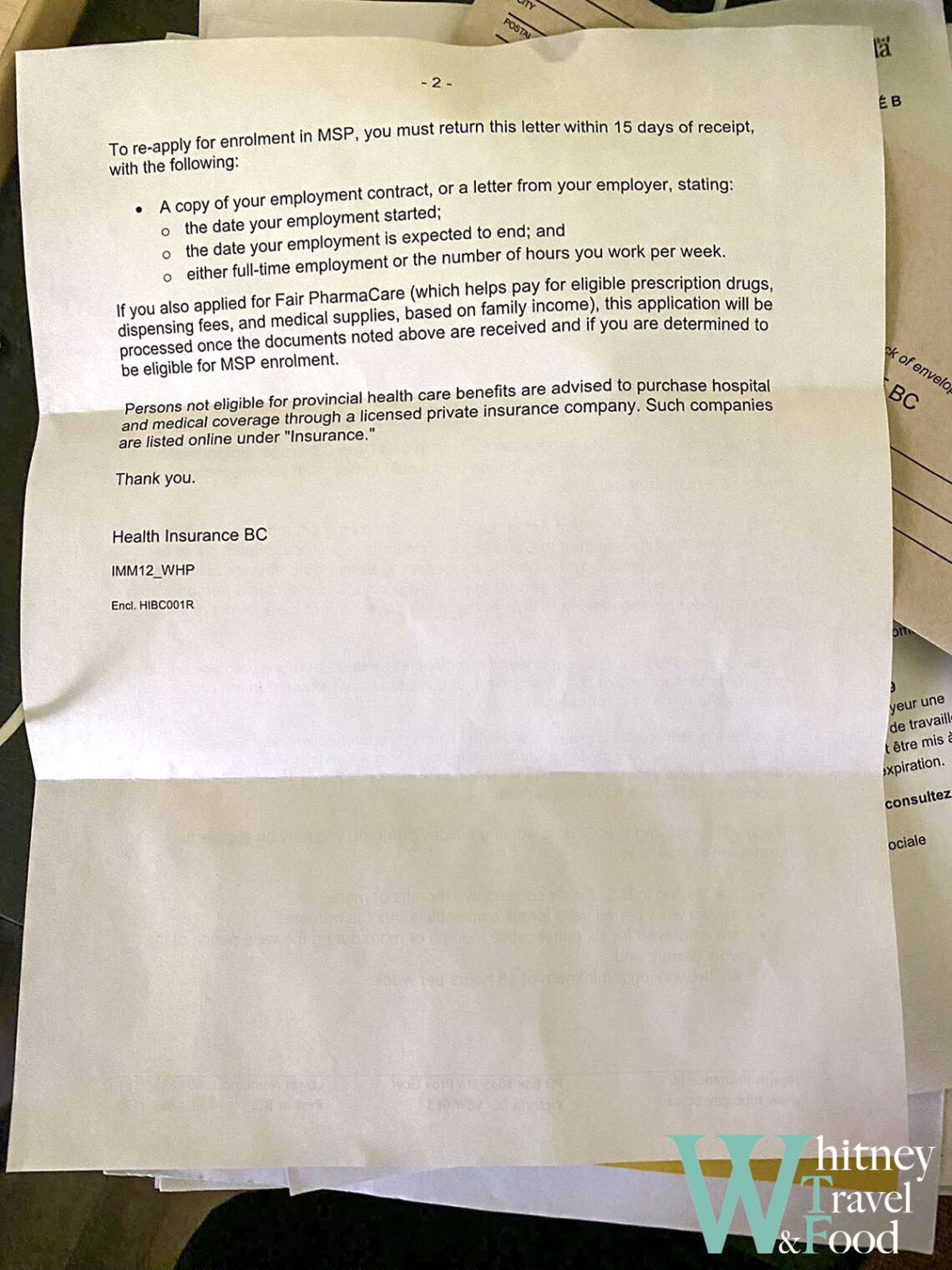 How to Apply for MSP in Vancouver BC and Pay for MSP Fees? | Whitney's ...