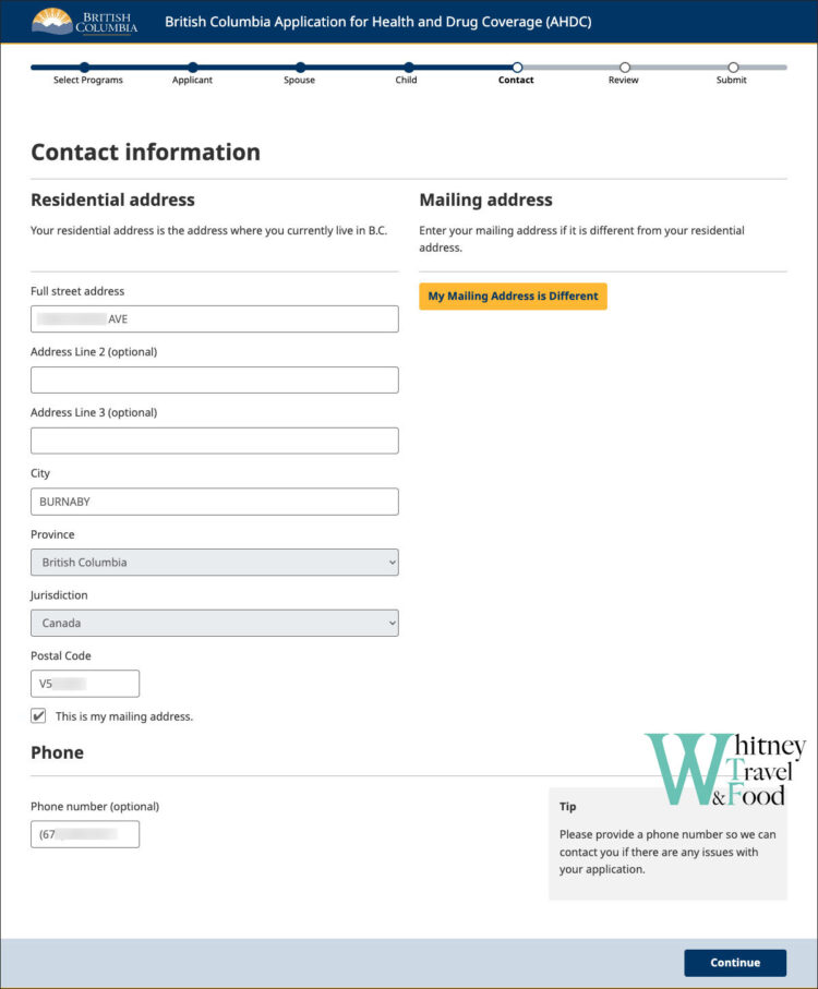 How to Apply for MSP in Vancouver BC and Pay for MSP Fees? | Whitney's ...
