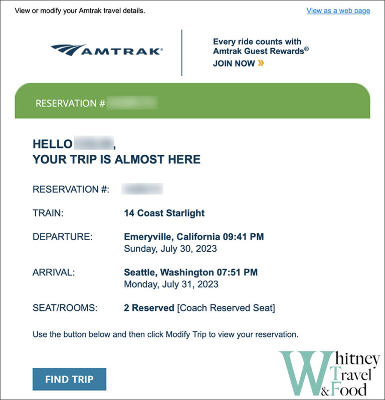 San Francisco to Seattle by Train: Book Amtrak Tickets & Train Ride ...