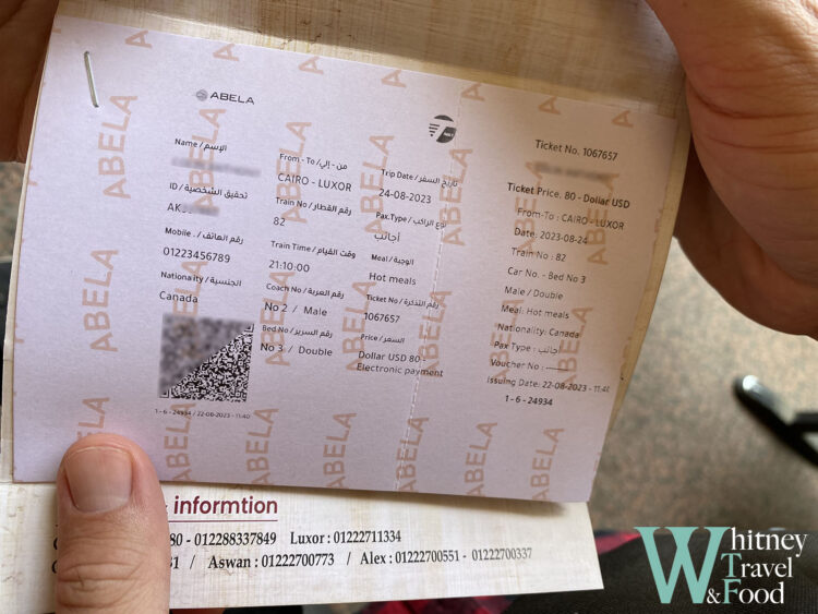 Egypt Sleeper Train: Ticket Purchase Guide + Schedule for Cairo/Giza to ...