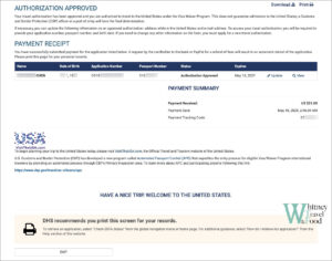 USA ESTA: How to Apply Online – Step-by-Step Guide | Whitney's Travel ...