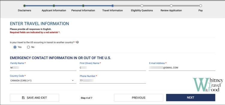 USA ESTA: How to Apply Online – Step-by-Step Guide | Whitney's Travel ...