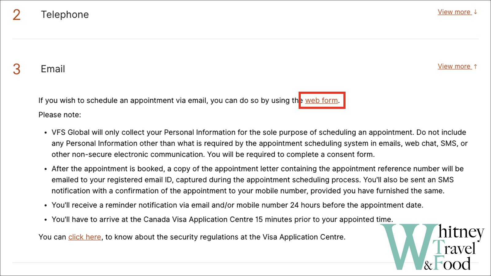 Working Holiday in Canada (3) Collect Biometrics in Canadian Visa ...